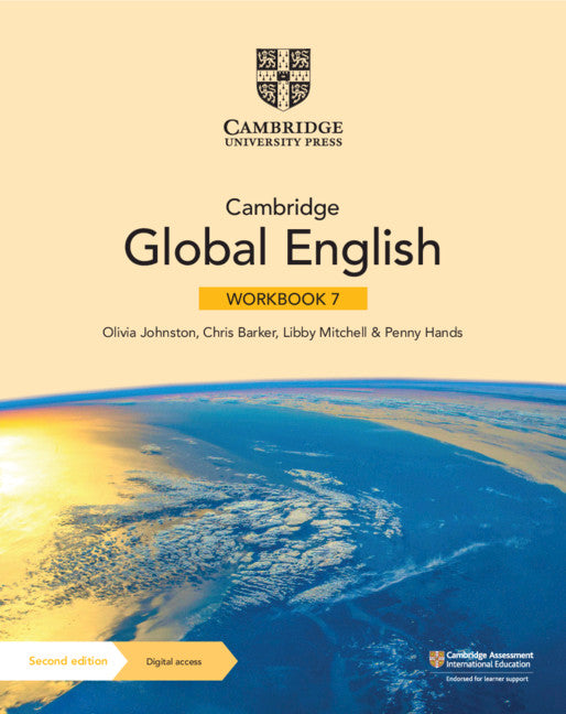 Cambridge Global English 7 Workbook With Digital Access 1 Year Cambridge Global English 7 Workbook With Digital Access 1 Year
