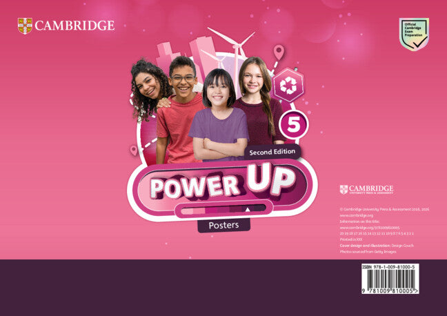 Power Up Level 5 Posters – Cambridge University Press Bookshop
