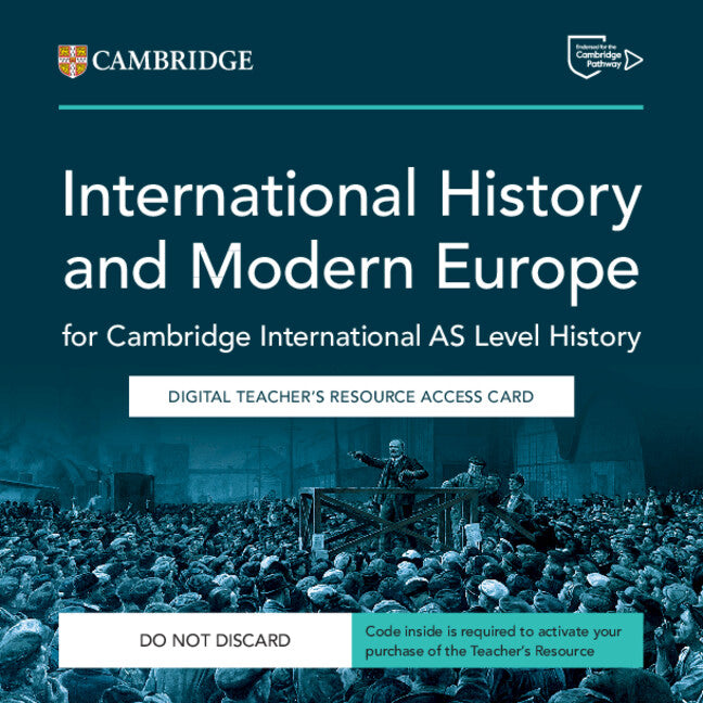 Cambridge International AS Level History International History 1870–19 ...