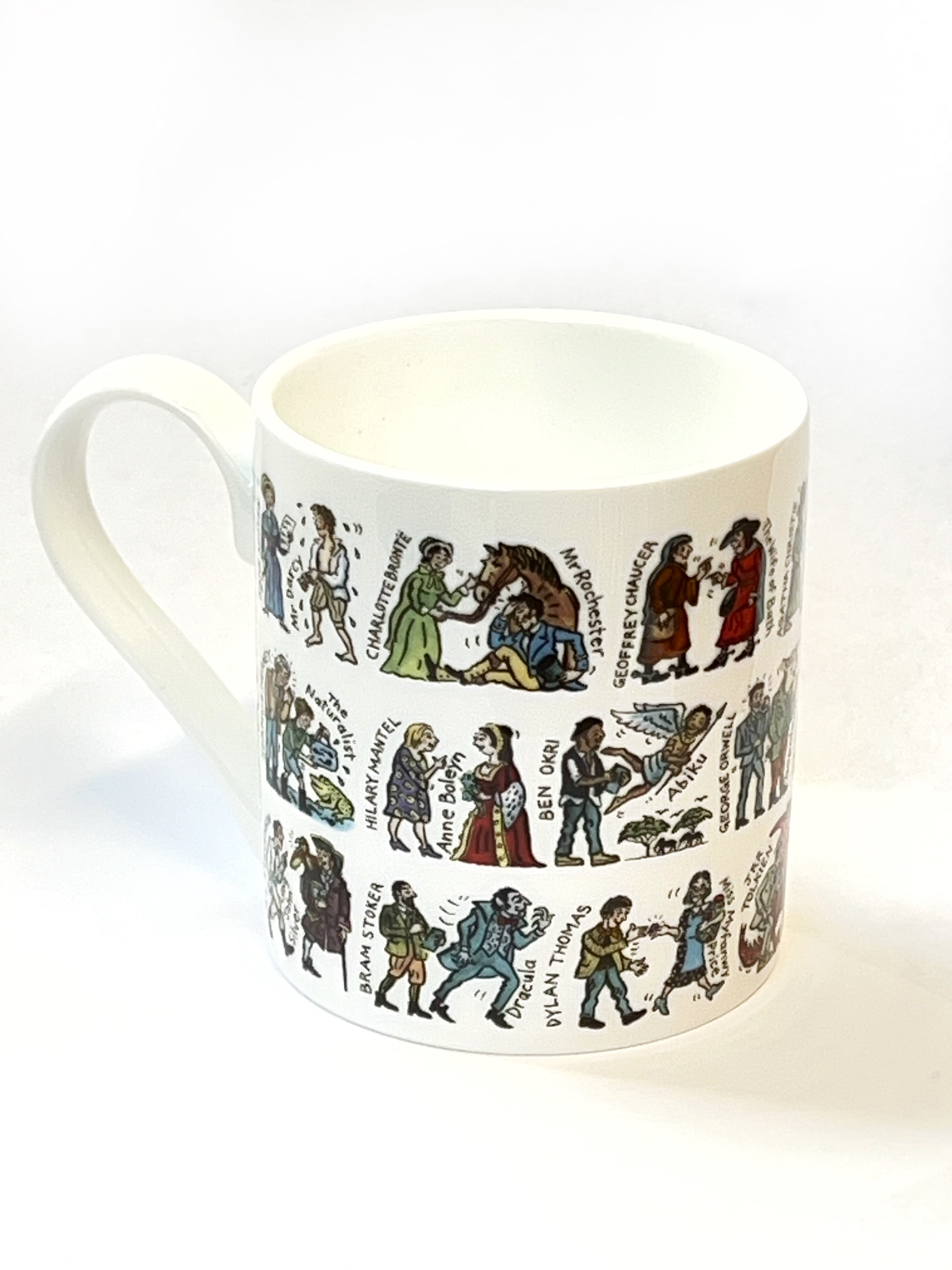 Writers and Characters Mug – Cambridge University Press Bookshop