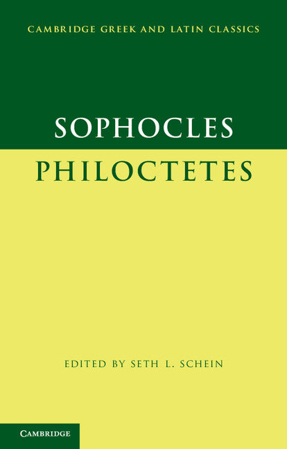 Sophocles: Philoctetes – Cambridge University Press Bookshop