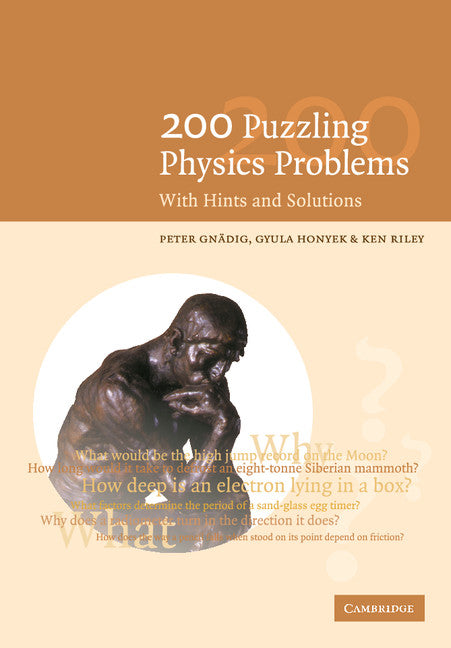 200 Puzzling Physics Problems – Cambridge University Press Bookshop