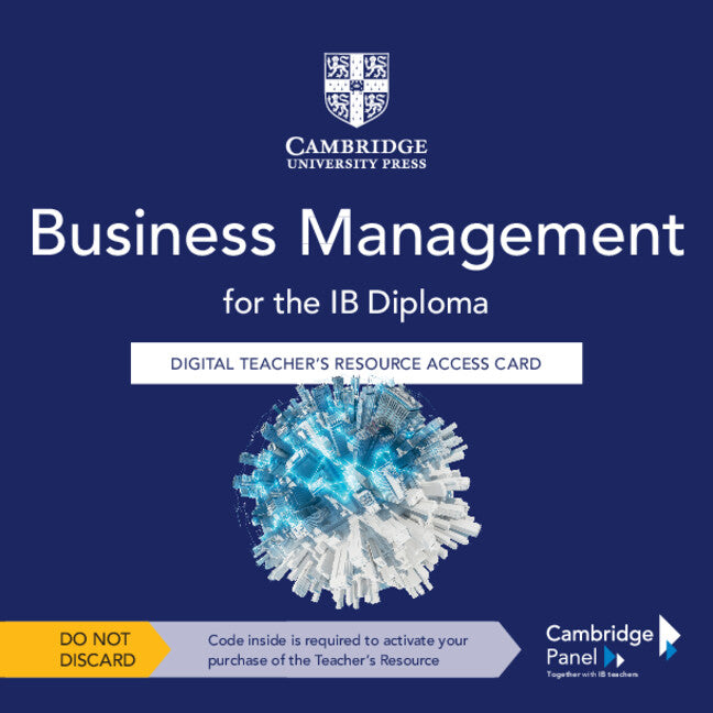 Business Management for the IB Diploma Digital Teacher's Resource Acce ...