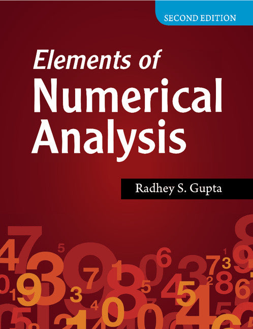 Elements of Numerical Analysis – Cambridge University Press Bookshop