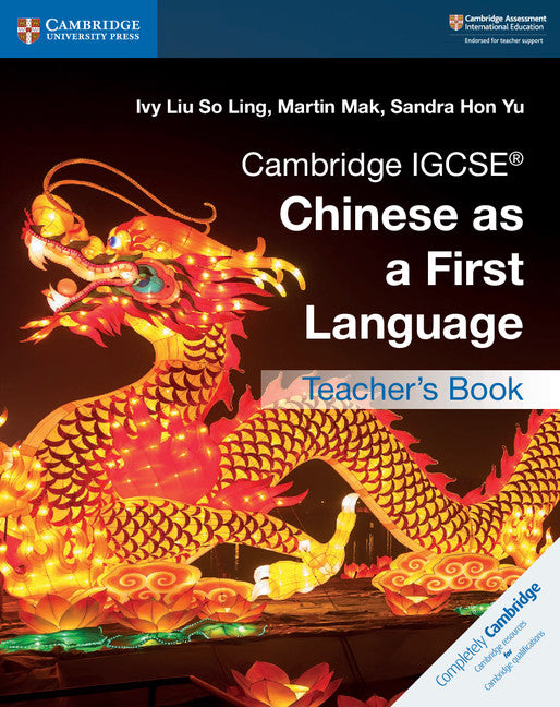 Cambridge IGCSE® Chinese as a First Language Teacher's Book – Cambridge ...