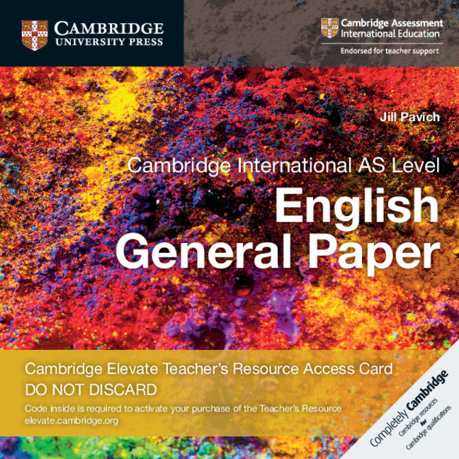 Cambridge International AS Level English General Paper Cambridge Eleva ...