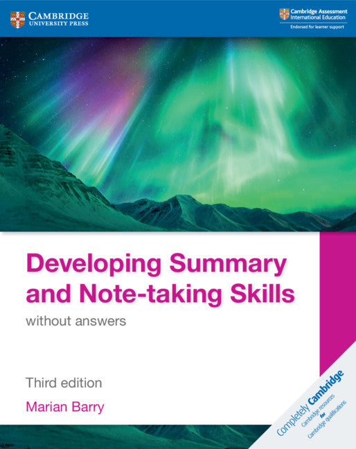 Developing Summary and Note-taking Skills without answers – Cambridge ...